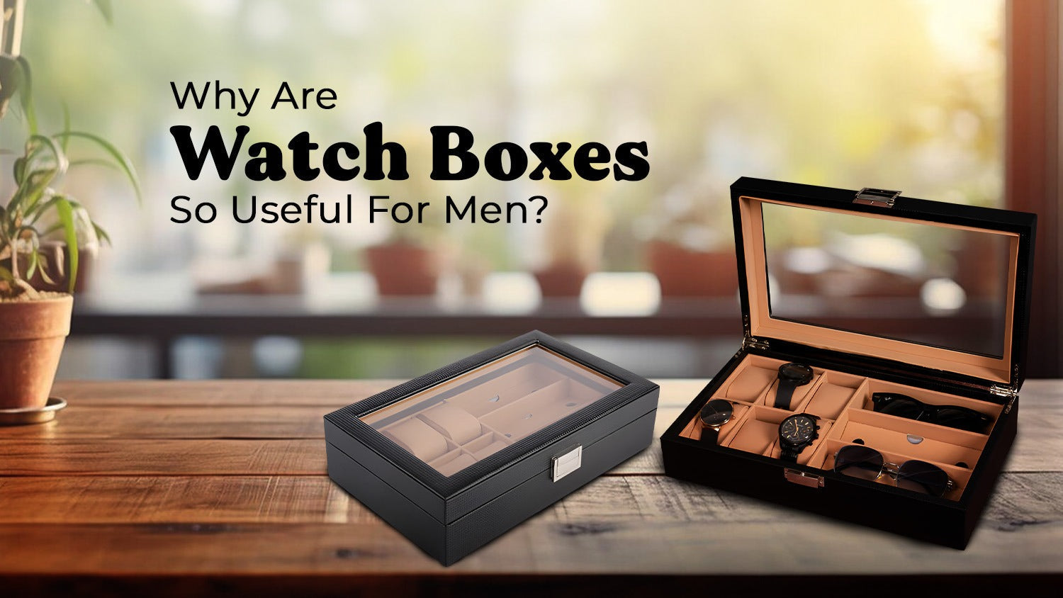 Why Are Watch Boxes So Useful For Men? - Aarvi Decor – Aarvi Decor Studio