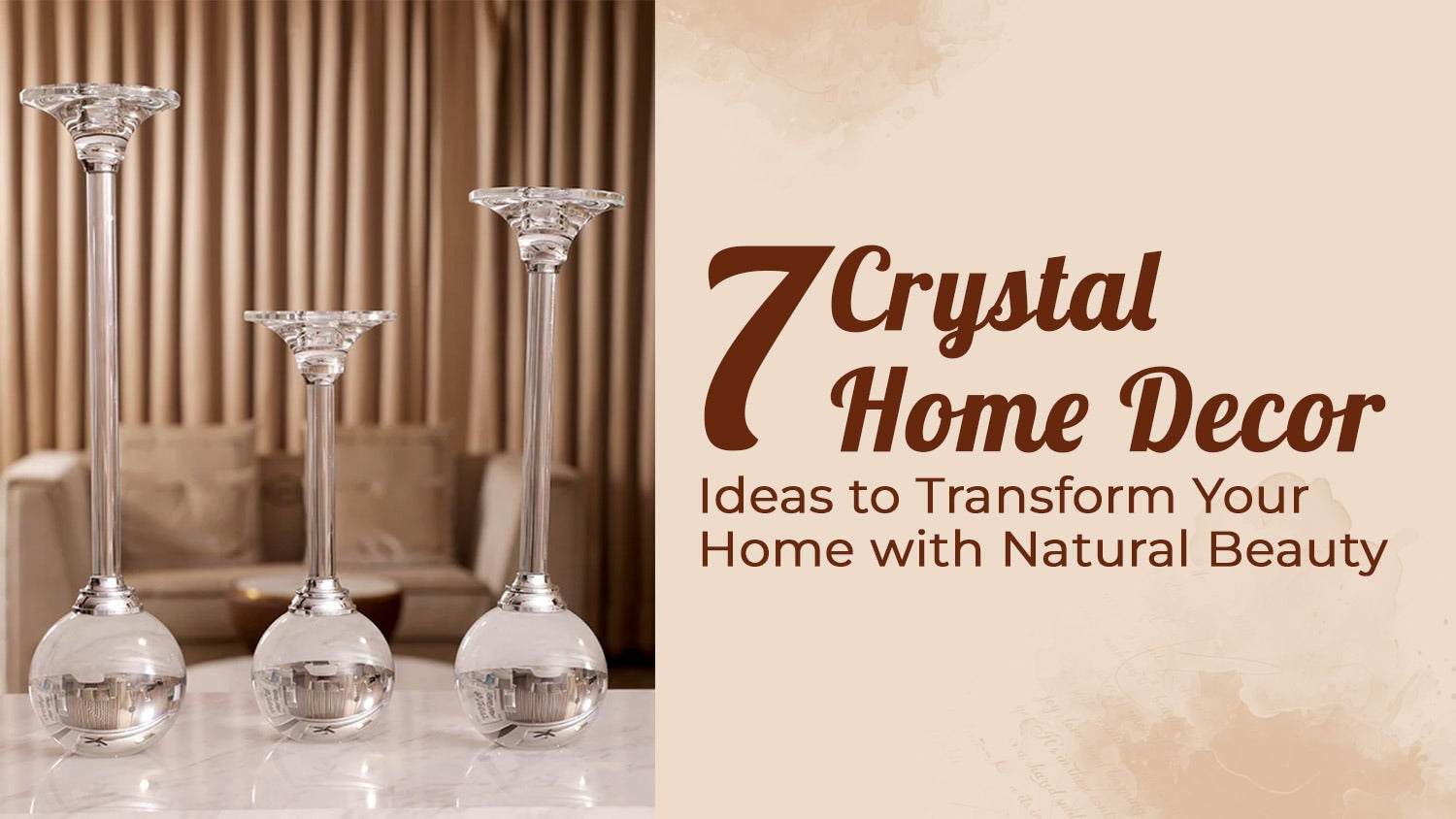 7 Crystal Home Decor Ideas to Transform Your Home with Natural Beauty ...